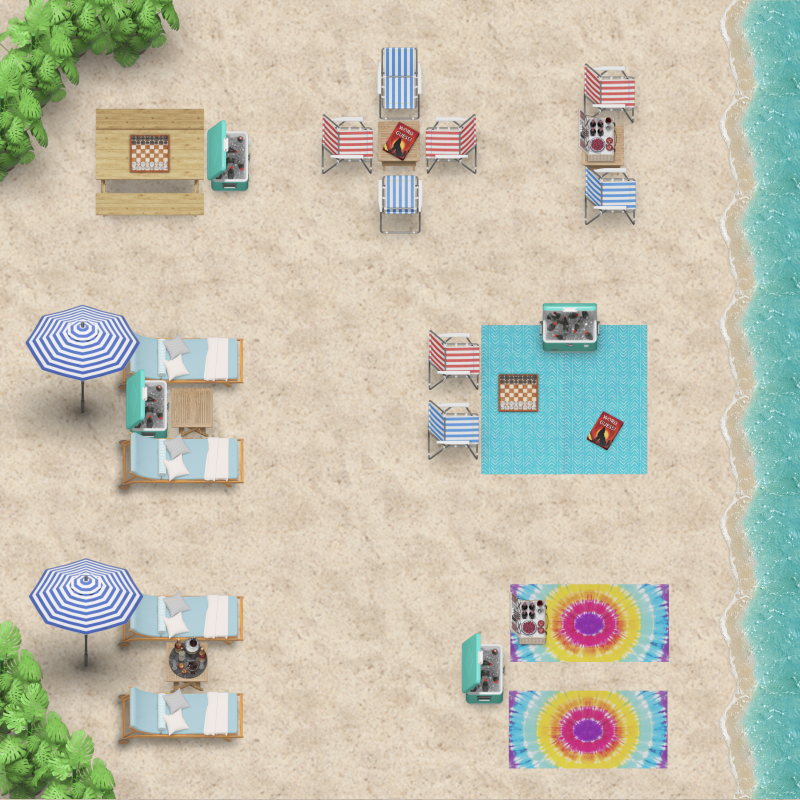 A Virtual Beach for Any Season